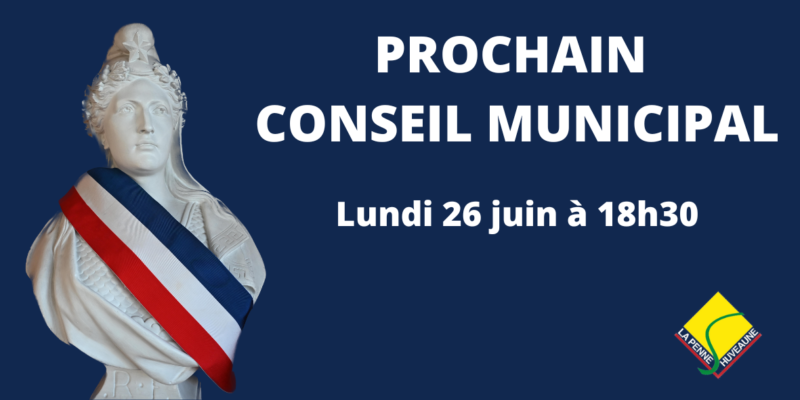Le prochain Conseil Municipal se tiendra le lundi 26 juin – La Penne sur Huveaune